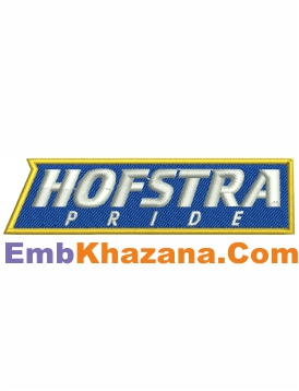 Hofstra Pride Logo Embroidery Design | Hofstra Pride NCAA Team ...