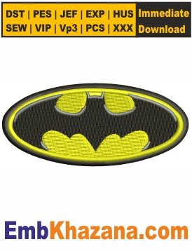 Batman Embroidery Designs | Embkhazana.com